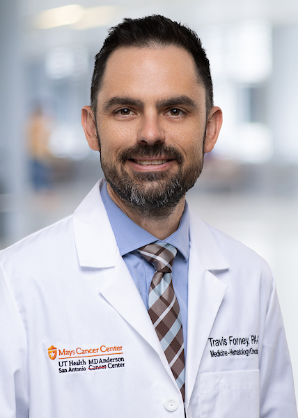 Travis Forney PA-C, MPAS, BSN | UT Health San Antonio MD Anderson Cancer Center